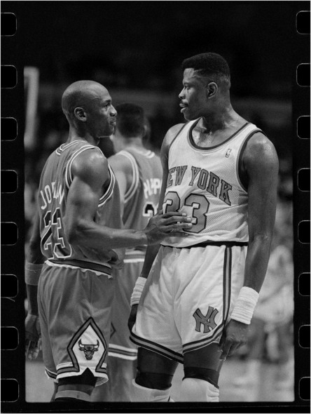 Michael Jordan & Patrick Ewing 1991 | Matt Weber New York Photography Store